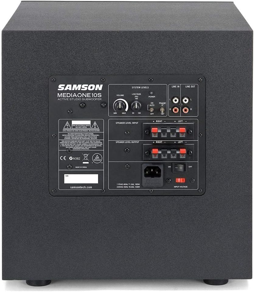 Samson MediaOne 10S - Active Studio Subwoofer – Sound Town